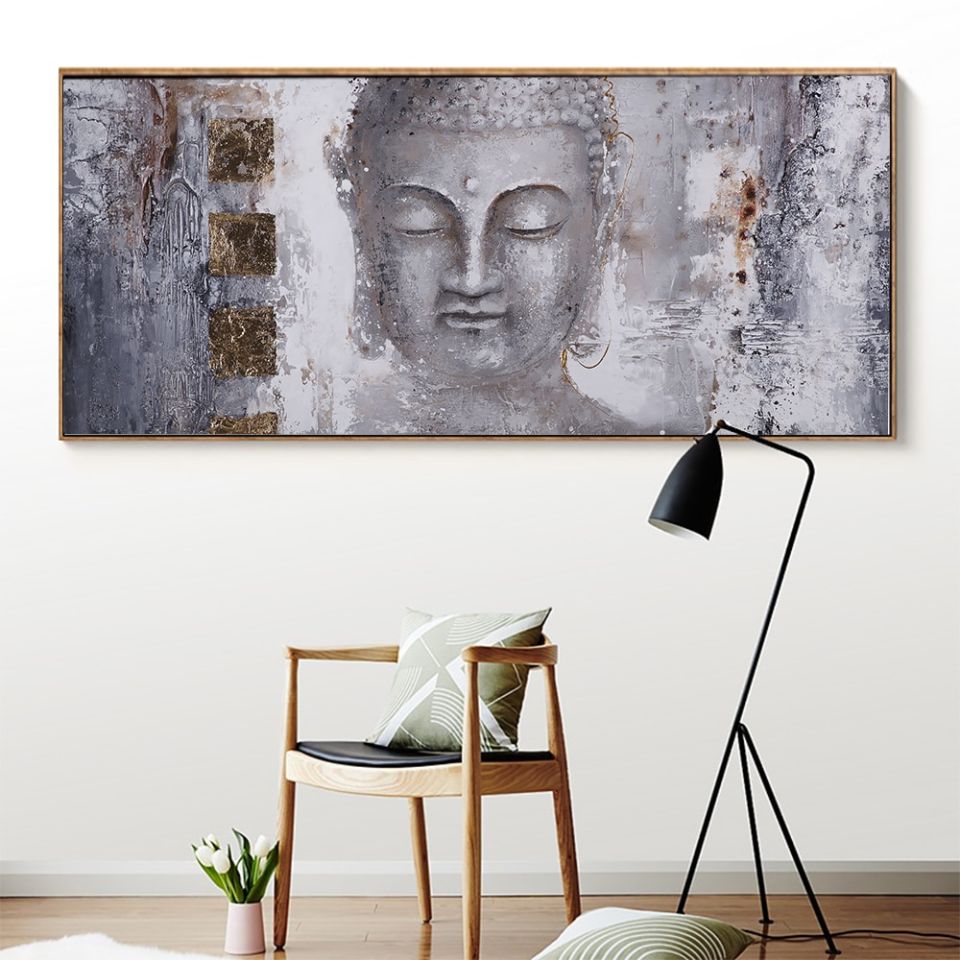 Zen Buddha - The Canvas Museum